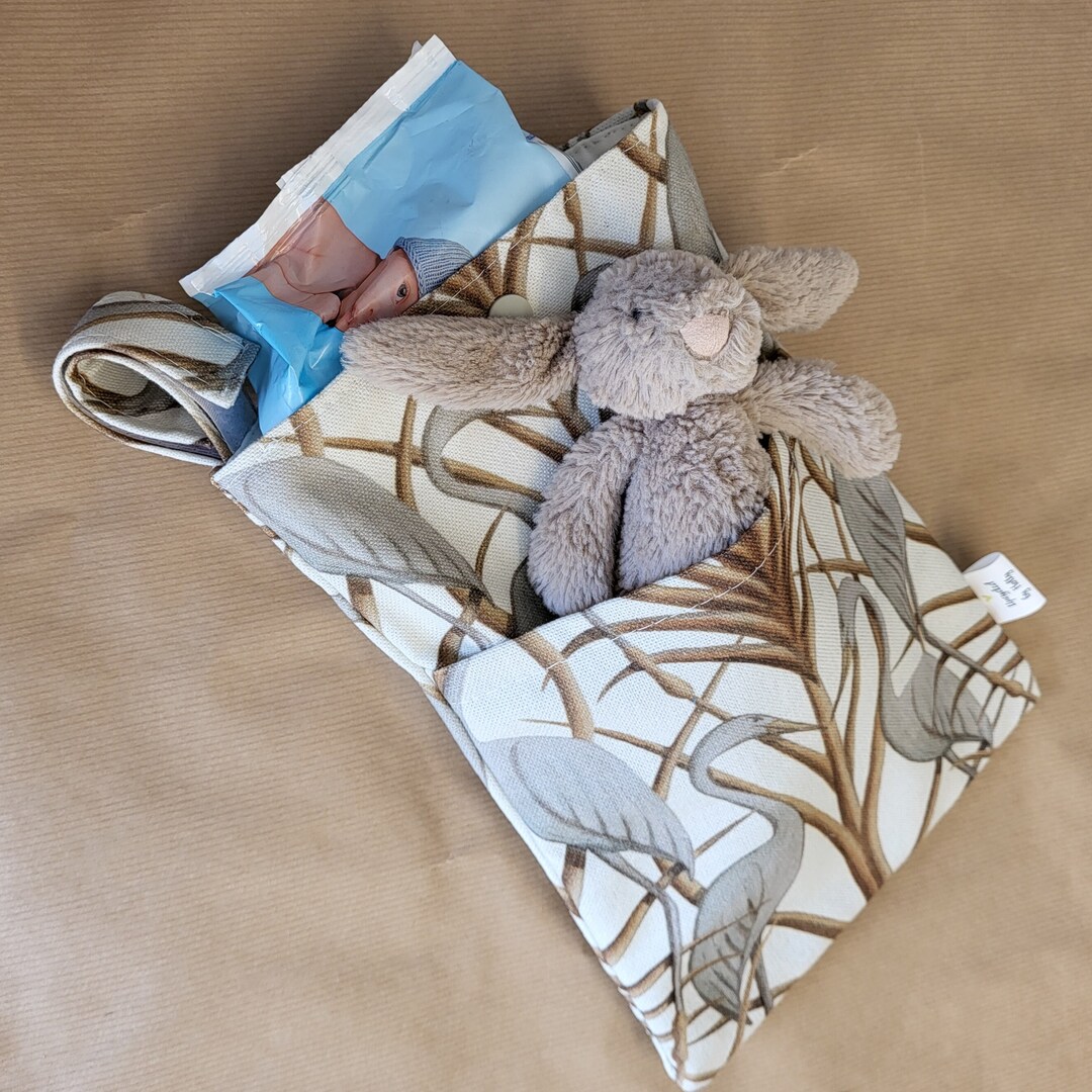 Buggy Bag, Chateu Heron Recycled Fabric - Etsy