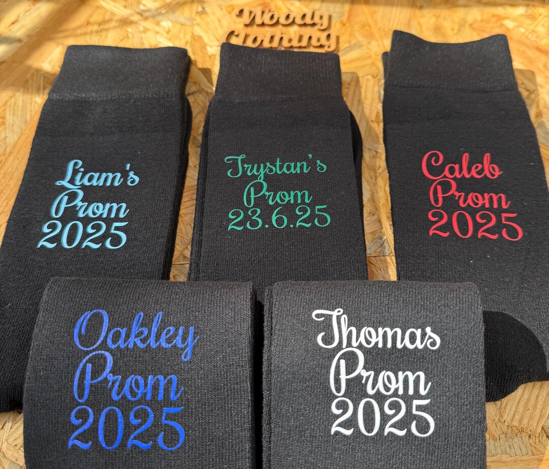 Prom Socks, Graduation Gift - Etsy