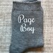 Grey Page Boy Socks - Etsy UK