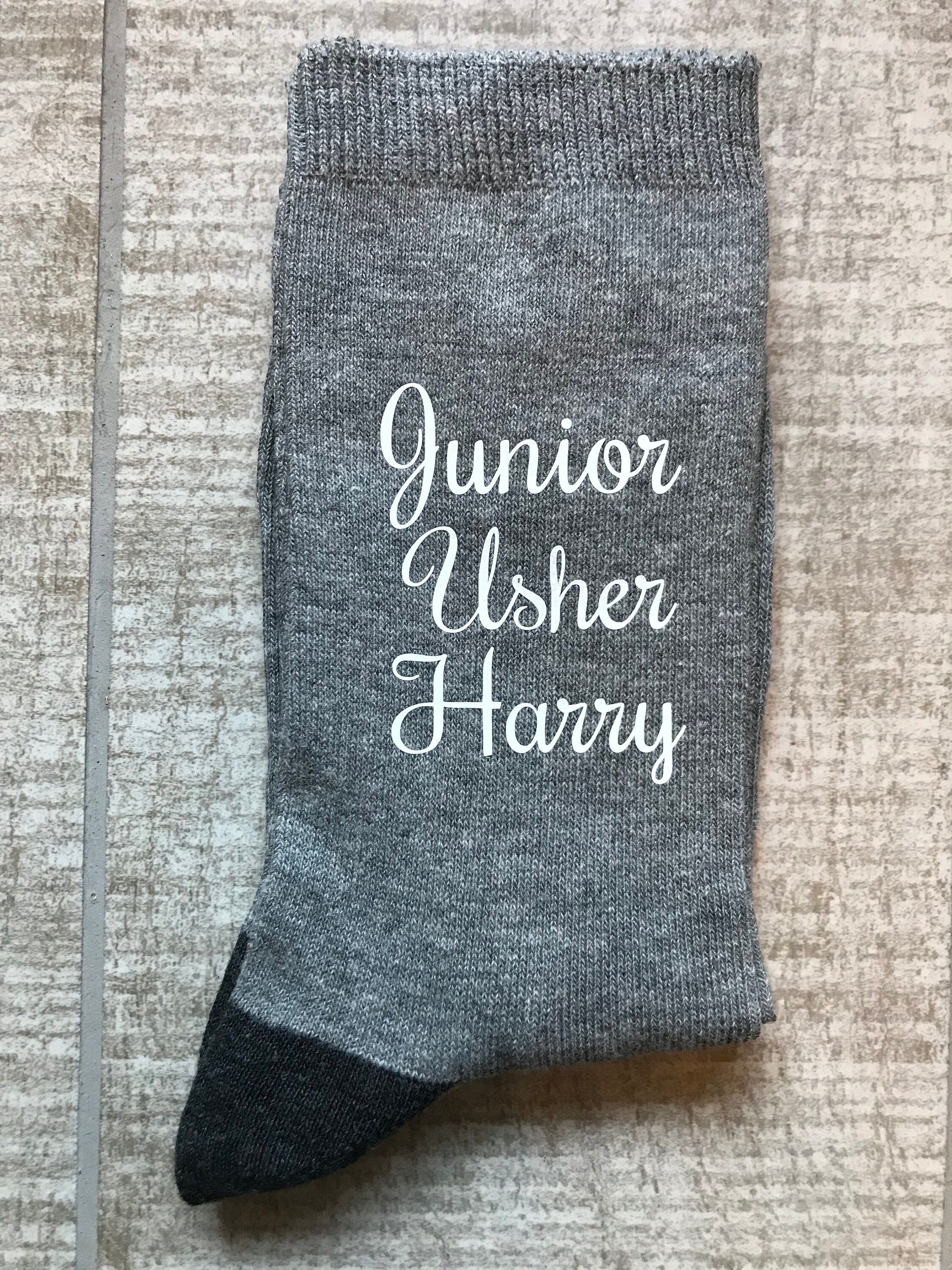 Grey Page Boy Socks - Etsy UK