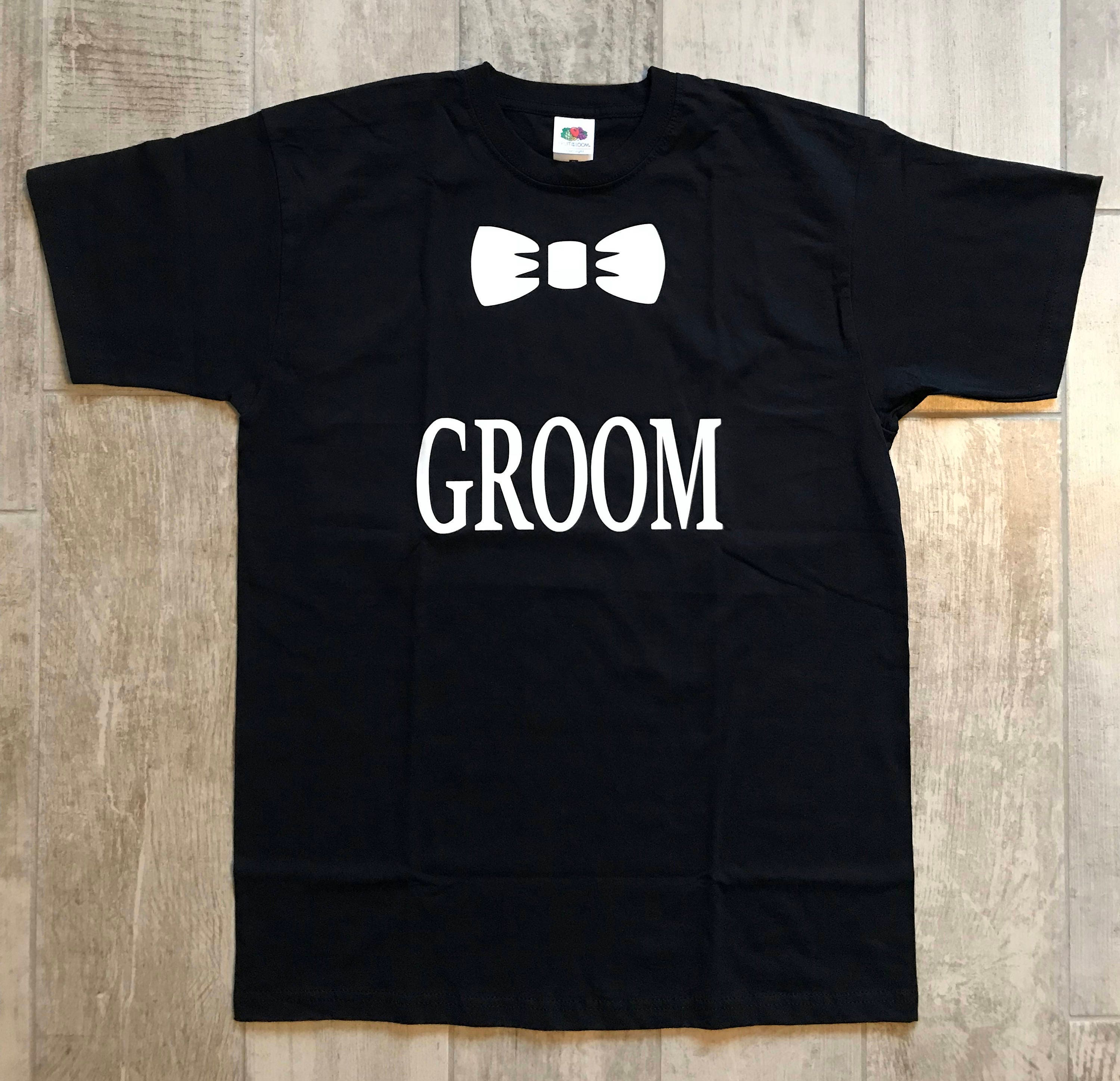 Groom Groom T Shirt Stag Party T Shirt Black Tshirt Best Etsy