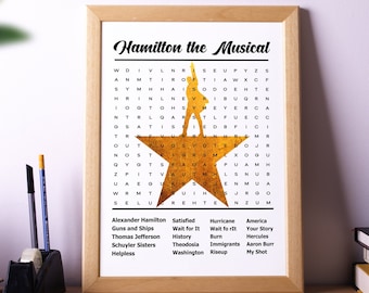 Word Search Poster | Etsy