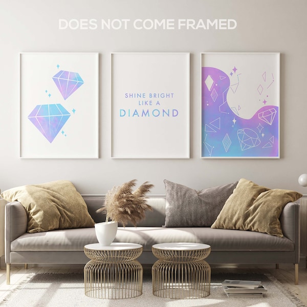 Diamond Wall Art - Etsy