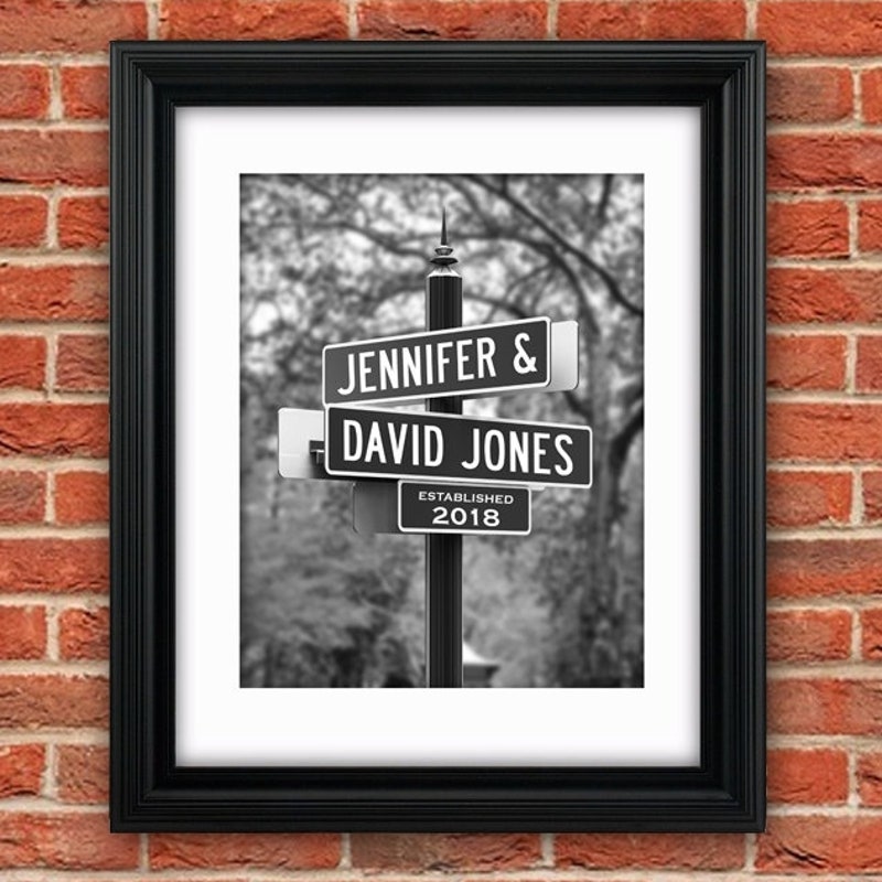 Wedding Street Sign - Etsy