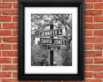 Wedding Street Sign - Etsy