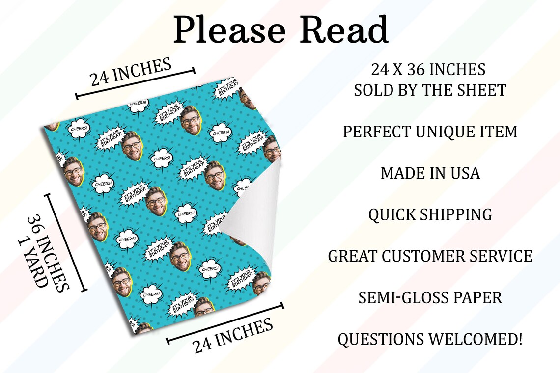 Hamilton Gift Wrapping Paper Musical Theme Birthday Gift Ideas - Etsy