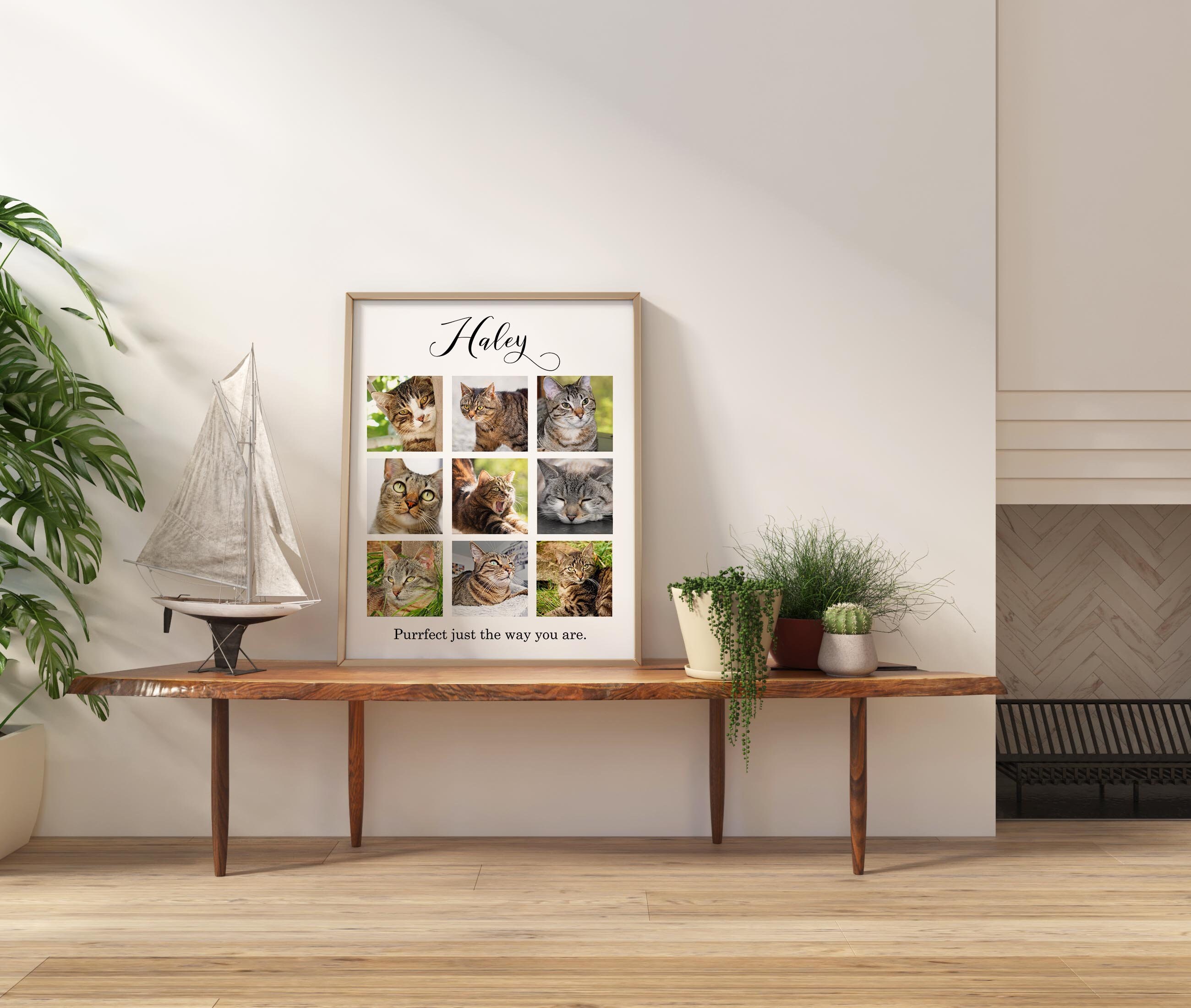 Pet Themed Photo Collage Pet Gift Poster Print Home Wall - Etsy UK