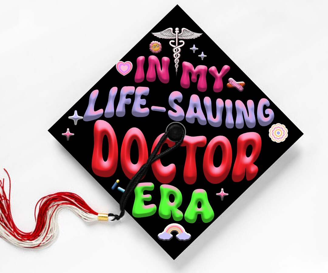 Medical Doctor Graduation Cap Topper: Class of 2025 Grad Gift - Etsy