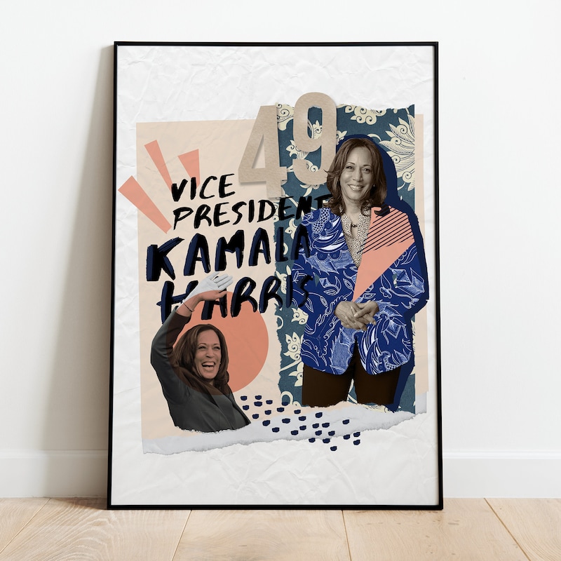 Kamala Harris Wall Poster - Etsy