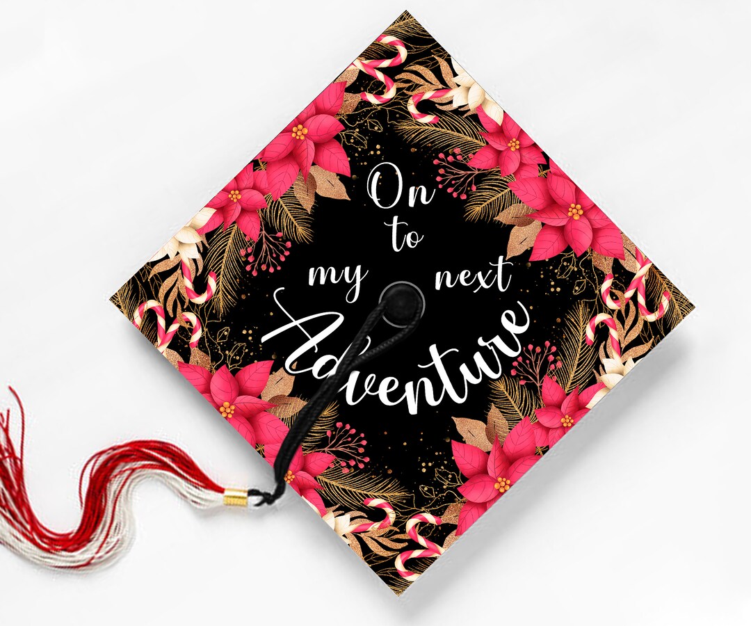 On to the Next Adventure Graduation Cap Topper Grad Gift - Etsy