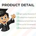 Custom Social Worker, Graduation Cap Topper Sticker, Floral MSW, Grad ...