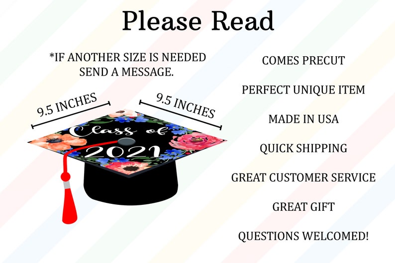 Holy Cow I Graduated Graduation Cap Topper Grad Gift - Etsy