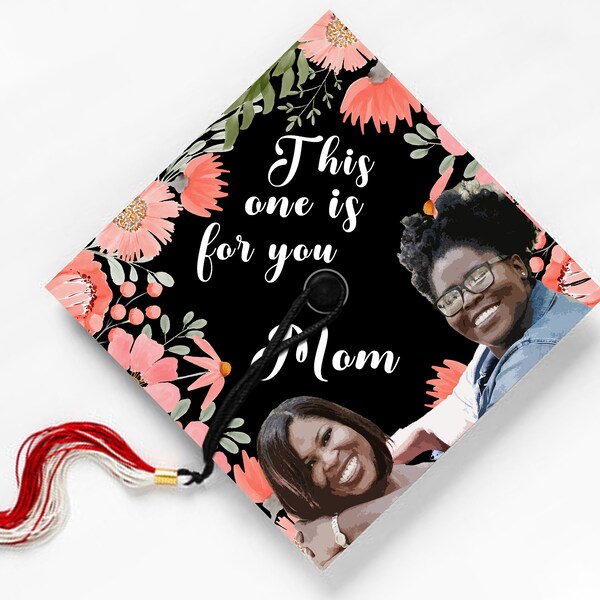 Graduation Cap Topper Mother - Etsy
