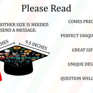 See You in Physical Therapy, Graduation Cap Topper, Therapist Graduates ...