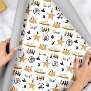 Hamilton Gift Wrapping Paper Musical Theme Birthday Gift Ideas - Etsy