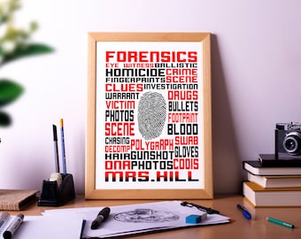 Forensic Poster - Etsy