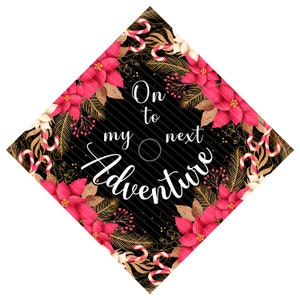 On to the Next Adventure Graduation Cap Topper Grad Gift - Etsy