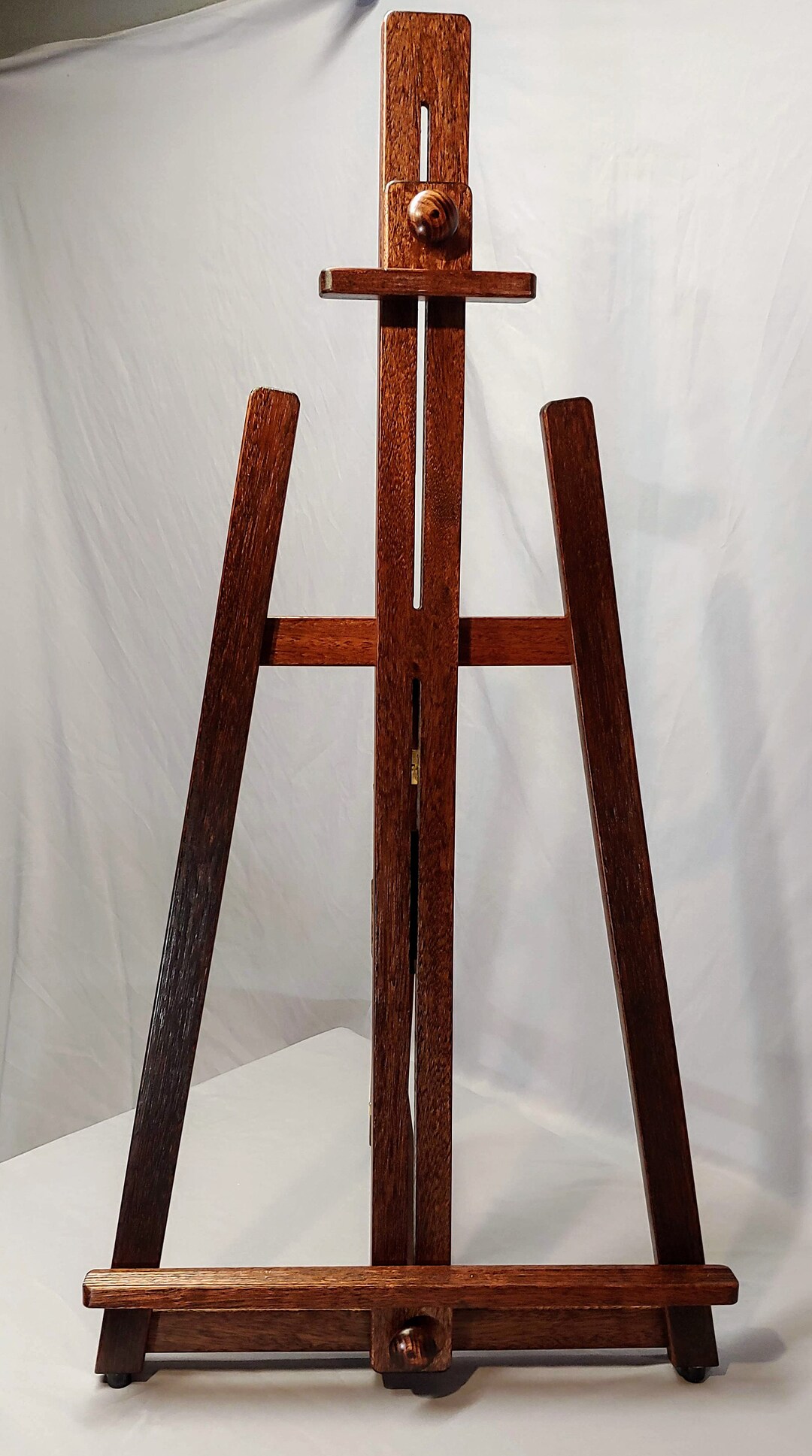 Easel: Tabletop Display Solid Mahogany Handcrafted - Etsy