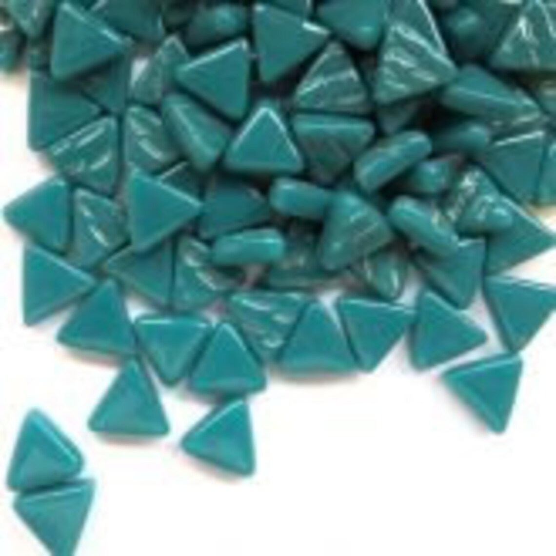 10mm Micro Mosaic Mistletoe Green Triangles 50g - Etsy