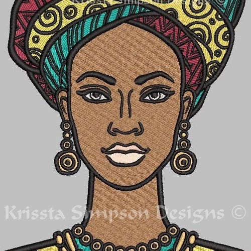 Native African Dancers 02 Machine Embroidery Design - Etsy