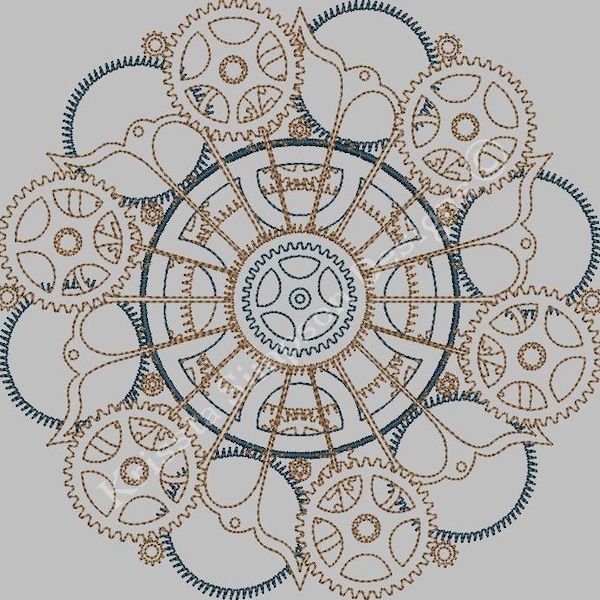 Steampunk Embroidery - Etsy