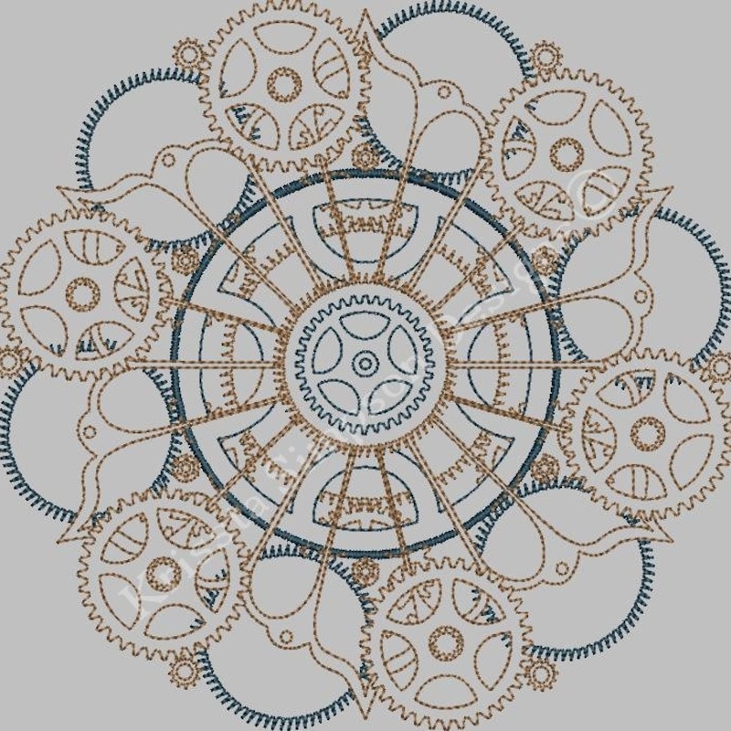 Steampunk Quilt Kit - Etsy