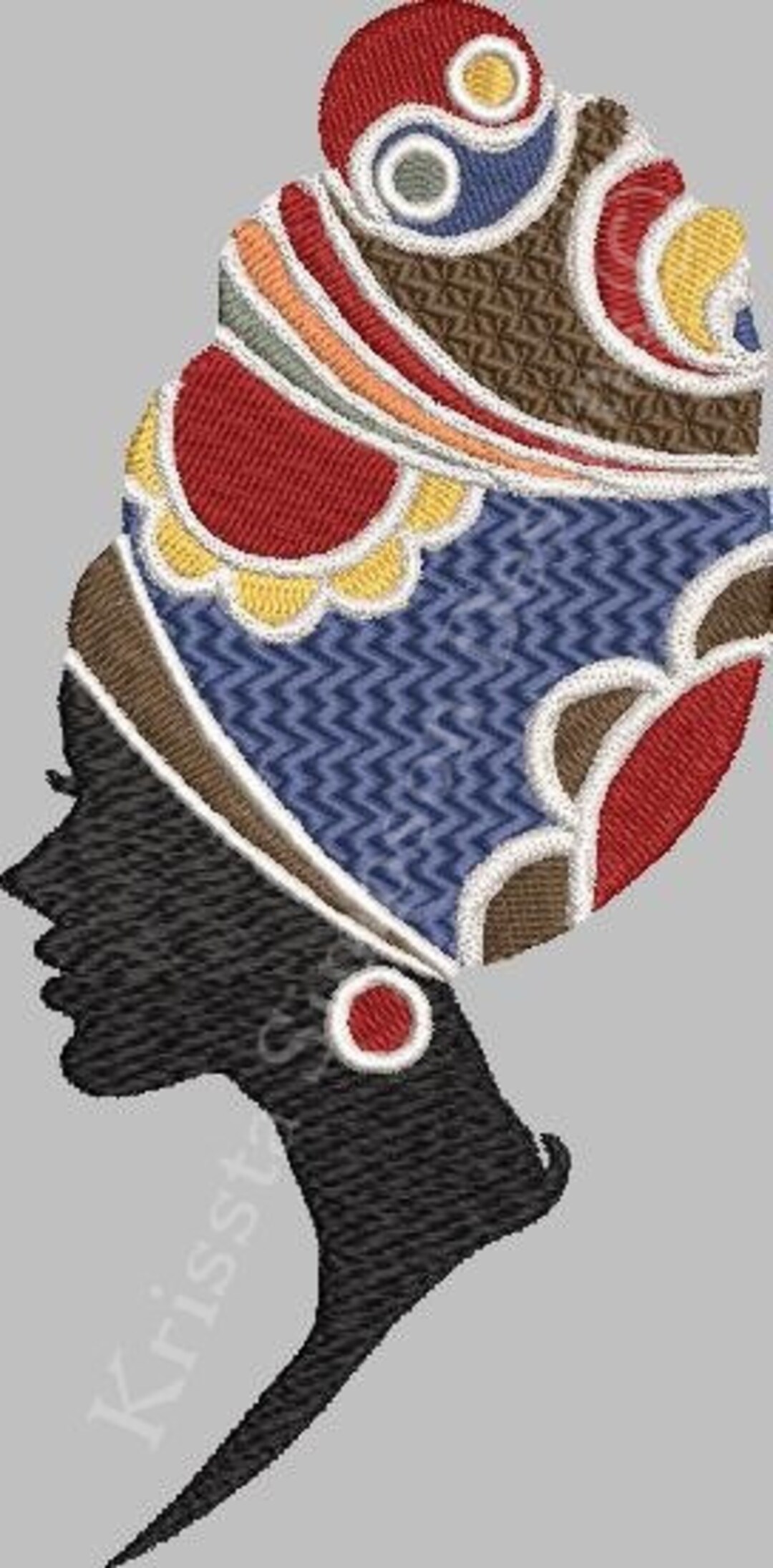 NEW Native African Woman Collection Nr.01 Machine Embroidery Design - Etsy
