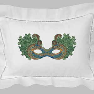 FSL Vintage Venetian Mask 2 Machine Embroidery Design - Free Standing ...