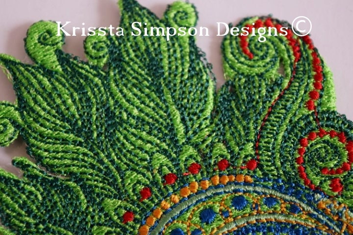 FSL Vintage Venetian Mask 2 Machine Embroidery Design - Free Standing ...