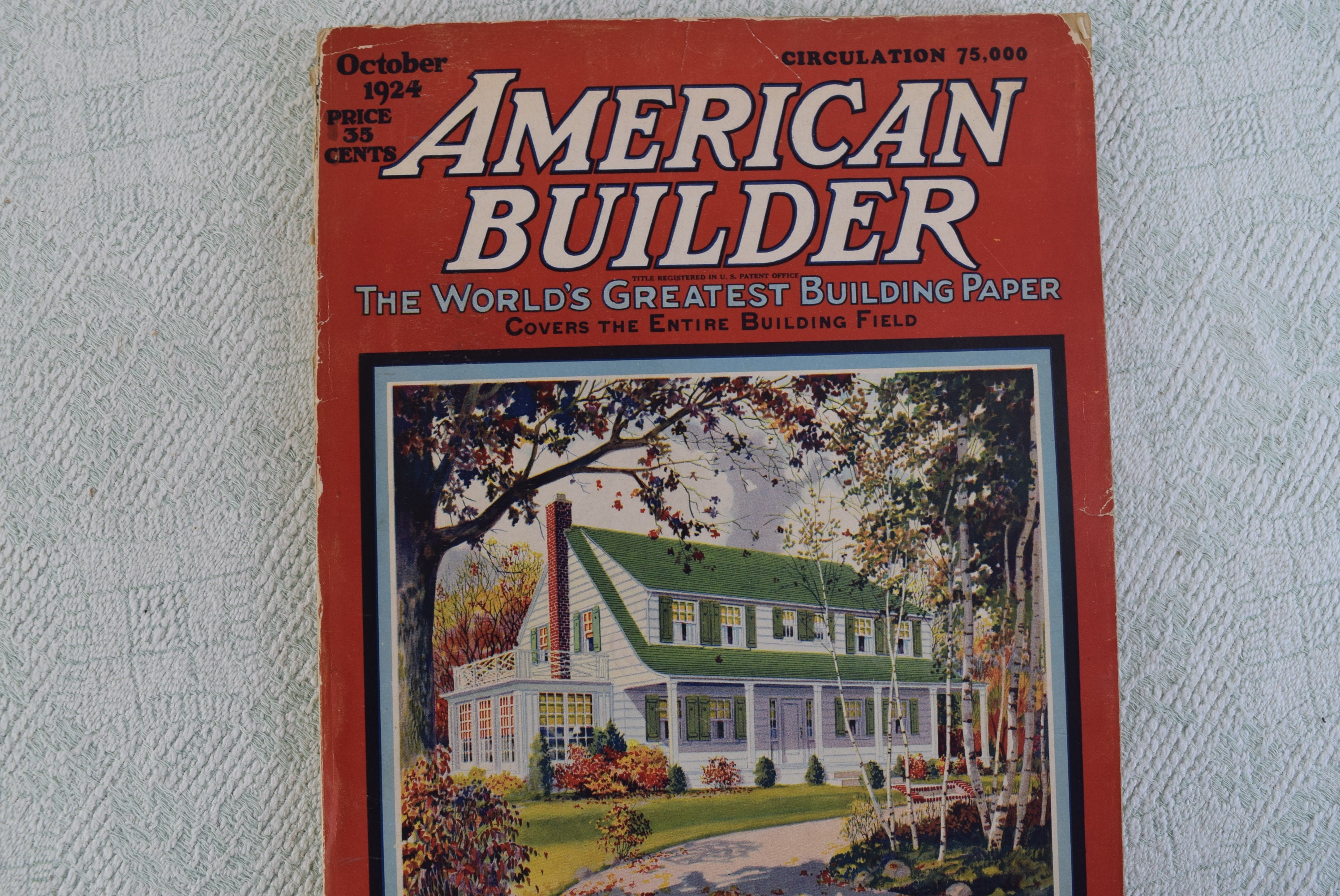 American Builder Magazine Vintage Homes Catalog Architectural Drawings ...