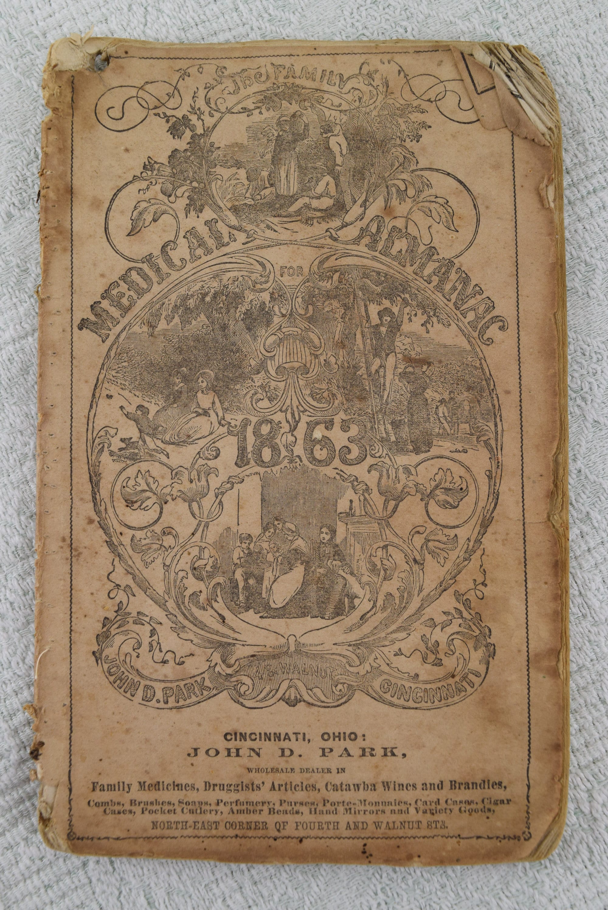 1800s Choice Antique Vintage Almanac From 1860s 1870s 1880s - Etsy