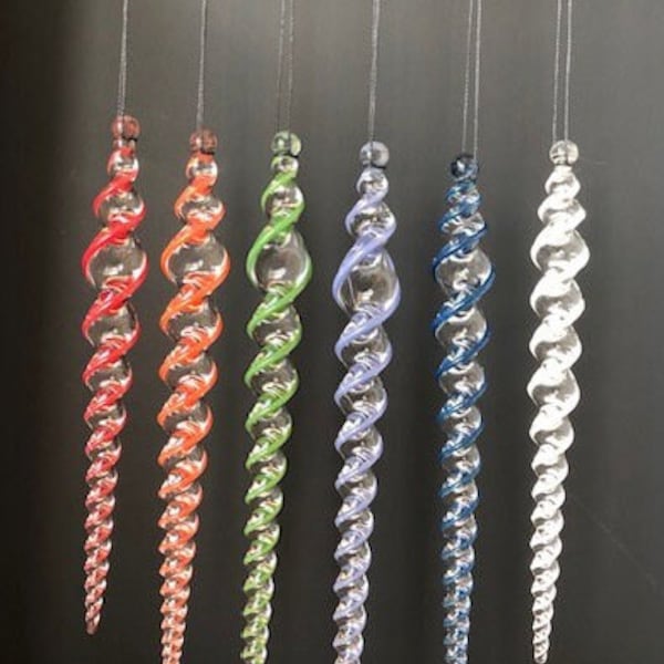 Icicle Ornament - Etsy