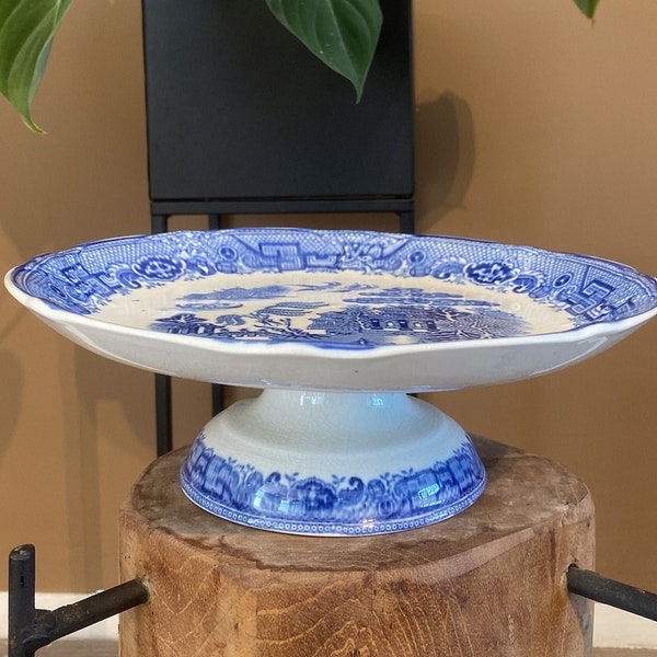 Blue Cake Stand - Etsy