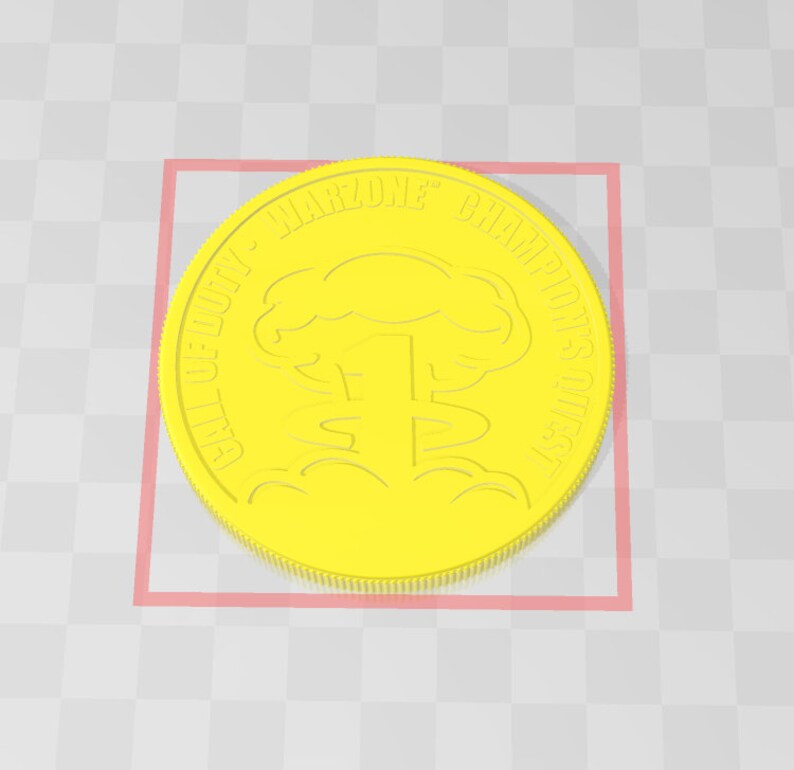 Warzone Nuke Reward Coin & Box 3D Model (digital File) - Etsy