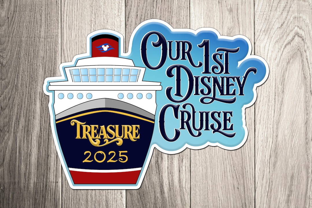 Our 1st Disney Cruise Ship Family Magnet - Personalized 1st Cruise ...