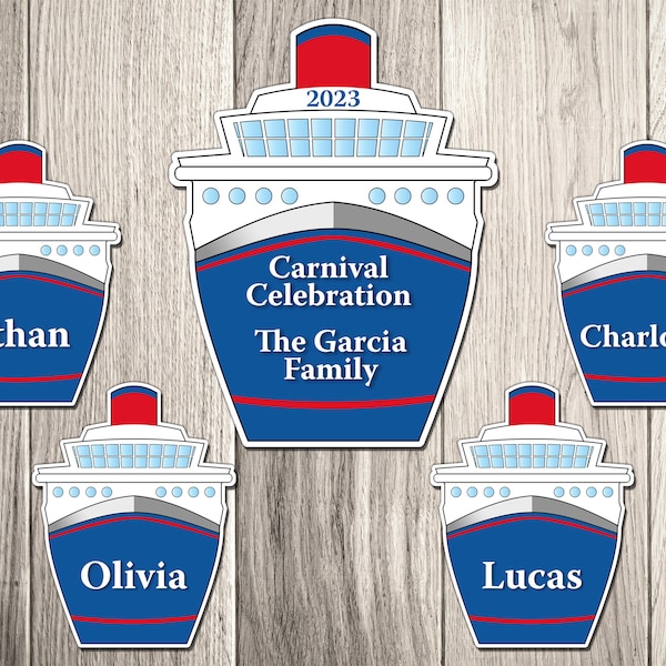 Carnival Cruise Magnet Svg - Etsy