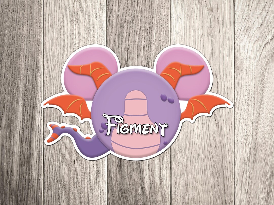 Disney Cruise Ship Door Magnets - Figment - Cruise Inspired Character ...