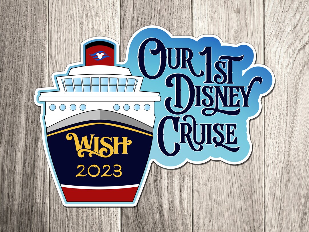 Our 1st Disney Cruise Ship Family Magnet Personalized 1st - Etsy