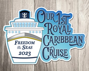 Our 1st Disney Cruise Ship Name Tag Family Magnet Personalized Disney ...
