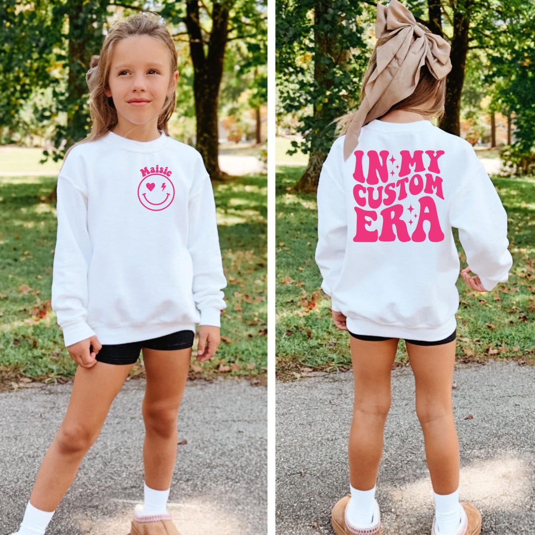Custom Kid's Sweatshirt, Personalized Kid's Sweatshirt, in My Custom ...