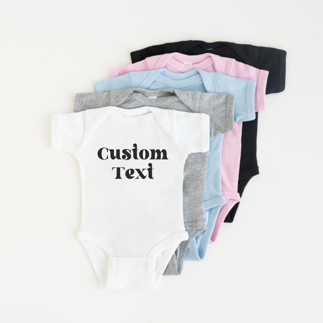 Custom Baby Bodysuit, Personalized Baby Clothes, Baby Gift, Baby Shower ...