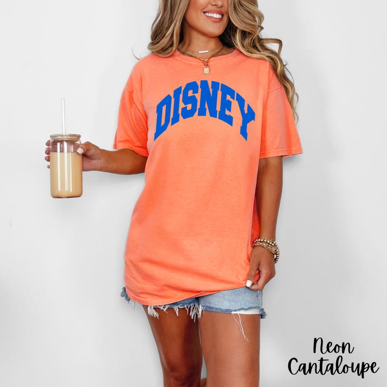 Comfort Colors Disney Shirt, Neon Disney World Shirt, Disney Vacation T ...