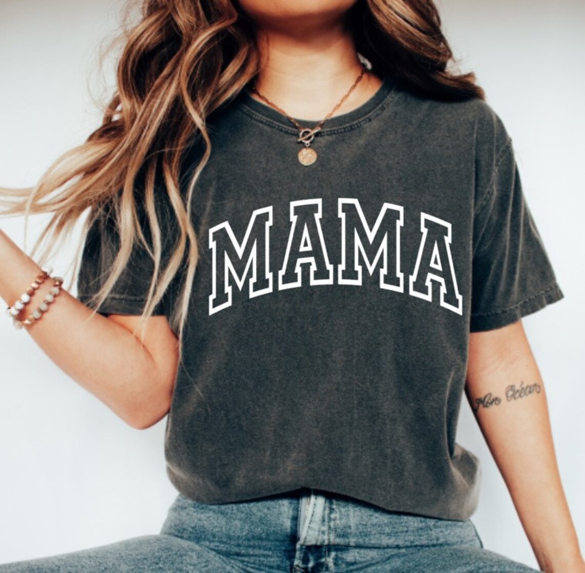 Mama Shirt Comfort Colors Shirt Mom Shirt Mother Shirt - Etsy