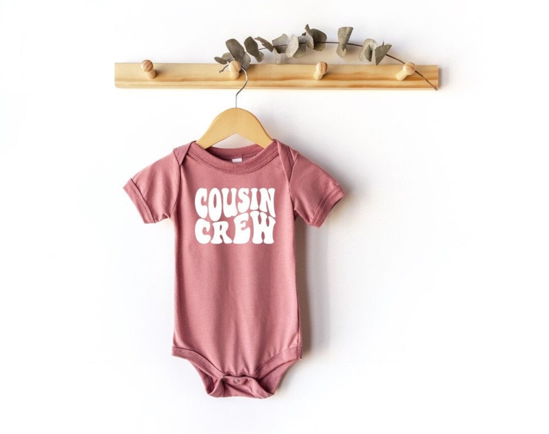 Cousin Crew, Baby Bodysuit, Cousin Crew Shirts, Retro Cousin Shirt ...