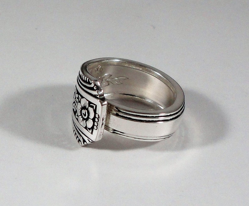 Spoon Ring Fortune Round Shiny 1939 Gift Bride Bridal - Etsy