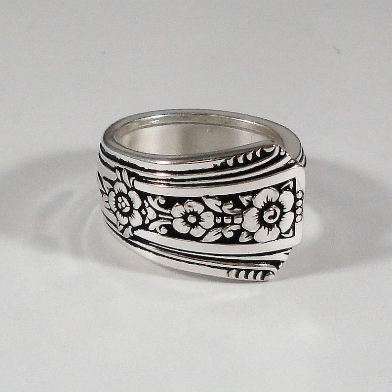 Spoon Ring Fortune Round Shiny 1939 Gift Bride Bridal - Etsy