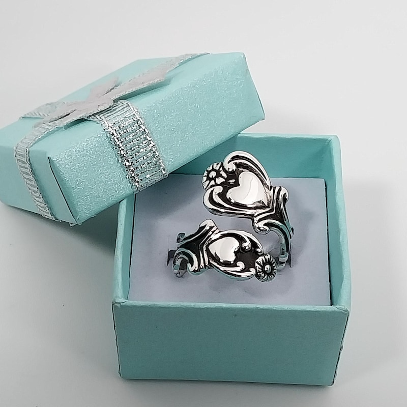 Vintage Avon Heart Ring - Etsy
