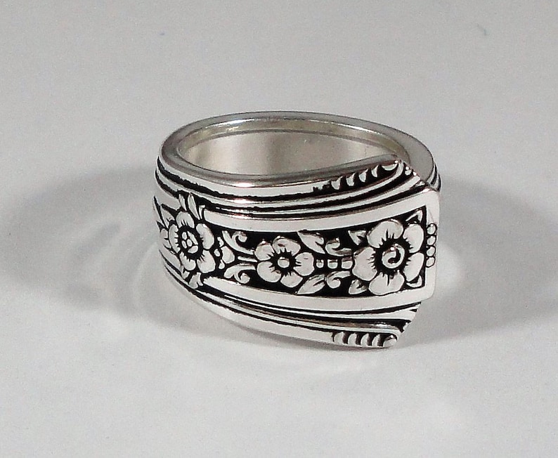 Spoon Ring Fortune Round Shiny 1939 Gift Bride Bridal - Etsy