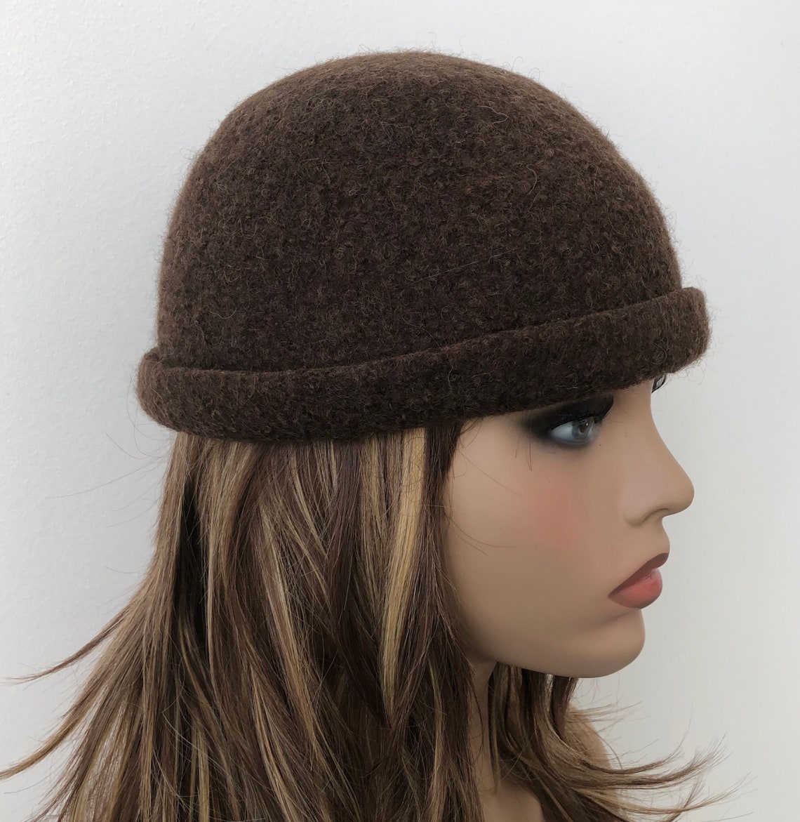 Unisex Wool Beanie Wool Beanie Women Wool Felted Hat Wool | Etsy