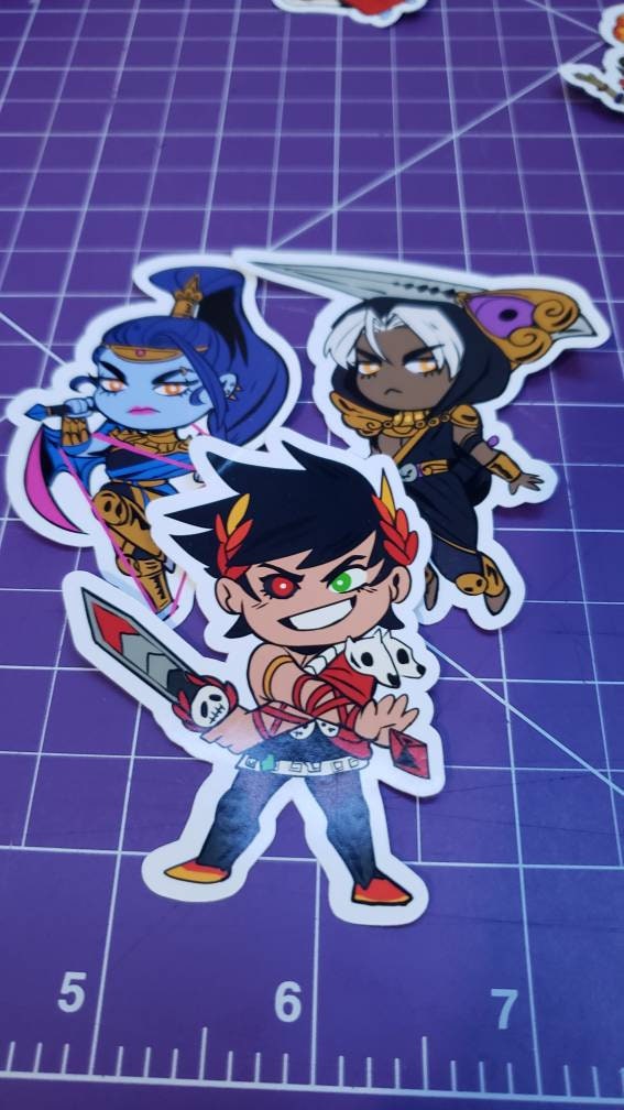 Hades Underworld most Unofficial Hades Sticker Set - Etsy